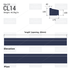 Slip Cill CL14 – Cills & Heads Online